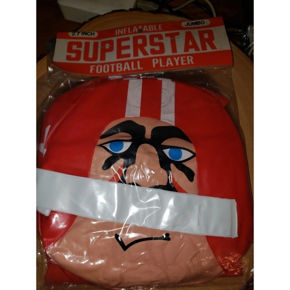 Unbranded | Other | Inflatable Superstar Vinyl Football Player Jumbo 27 ...